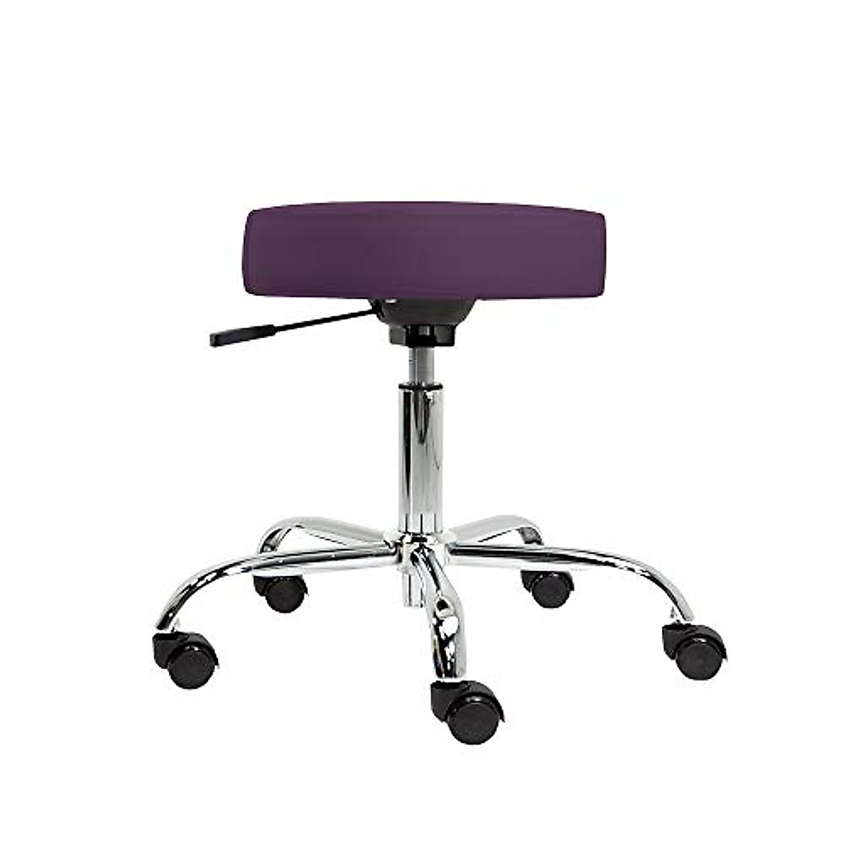 EARTHLITE Pneumatic Rolling Stool - Commercial Grade, Adjustable, CFC-Free, No leaking - Spa, Massage & Medical Chair