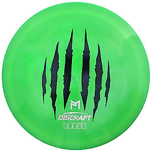 Discraft Limited Edition Paul McBeth 6X Commemorative Claw Stamp ESP Zeus Distance Driver Golf Disc - 170-172g