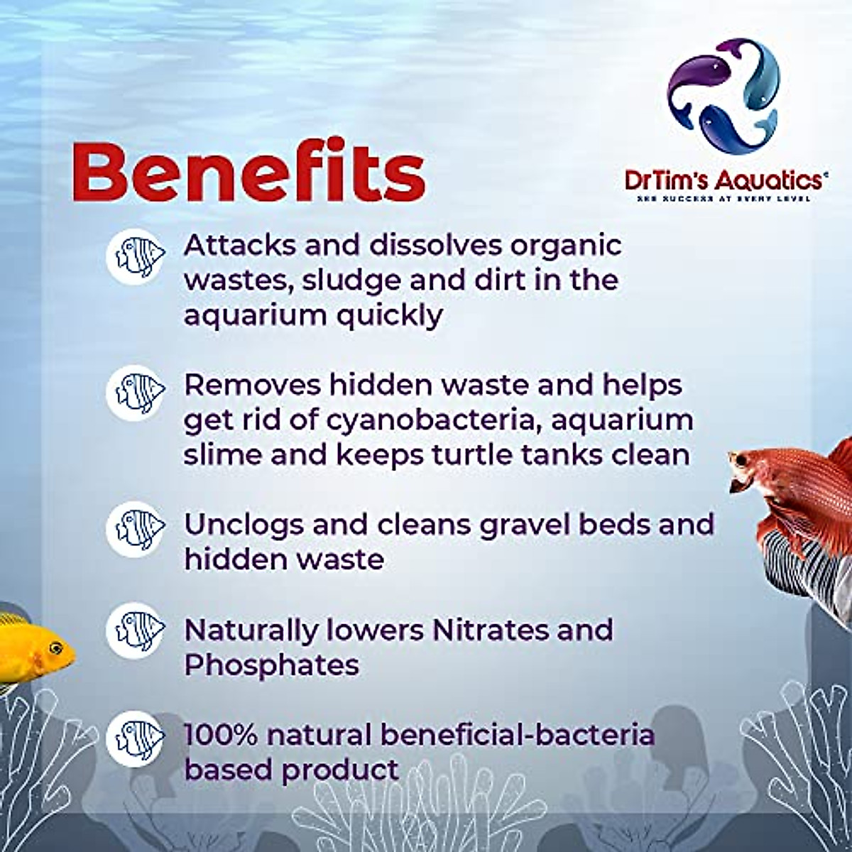 Dr. Tim`s Aquatics Waste-Away Freshwater 16 Oz