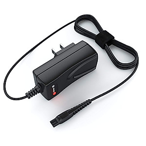 HQ8505 Norelco Charger Cord for Philips Norelco 9000 7000 6000 5000 3000 Series MG3750 MG5750 8240XL 2100 3100 4100 5100 7100 Shaver Razor Aquatec Multigroom Beard Trimmer Extra Long Charging Cord
