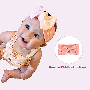 Yokakio Baby Monthly Milestone Blanket Girl, Milestone Blanket for Baby Girl, Track Growth and Age, Newborn Shower Gifts for Mom, Includes Floral Wreath & Pink Bow Headband, 60" X 40"