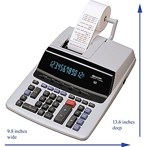Sharp(R) VX-2652H Commercial-Use Calculator