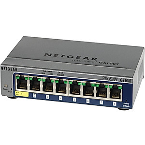 NETGEAR ProSafe GS108Tv2 Gigabit Smart Switch