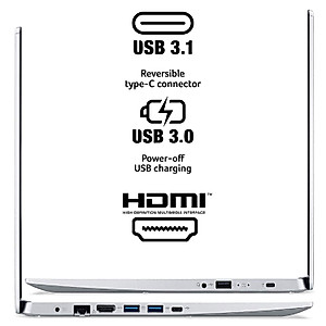 Acer Aspire 5 A515-55-75NC, 15.6" Full HD IPS Display, 10th Gen Intel Core i7-1065G7, 8GB DDR4, 512GB NVMe SSD, Intel Wireless WiFi 6 AX201, Fingerprint Reader, Backlit Keyboard, Windows 10 Home