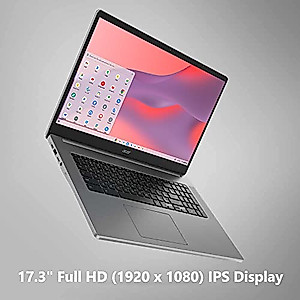Acer Chromebook 317 CB317-1H-C6RK Laptop | Intel Celeron N4500 | 17.3" Full HD IPS Display | 4GB LPDDR4X | 128GB eMMC | Intel Wireless Wi-Fi 6 AX201 802.11ax | Chrome OS, Silver