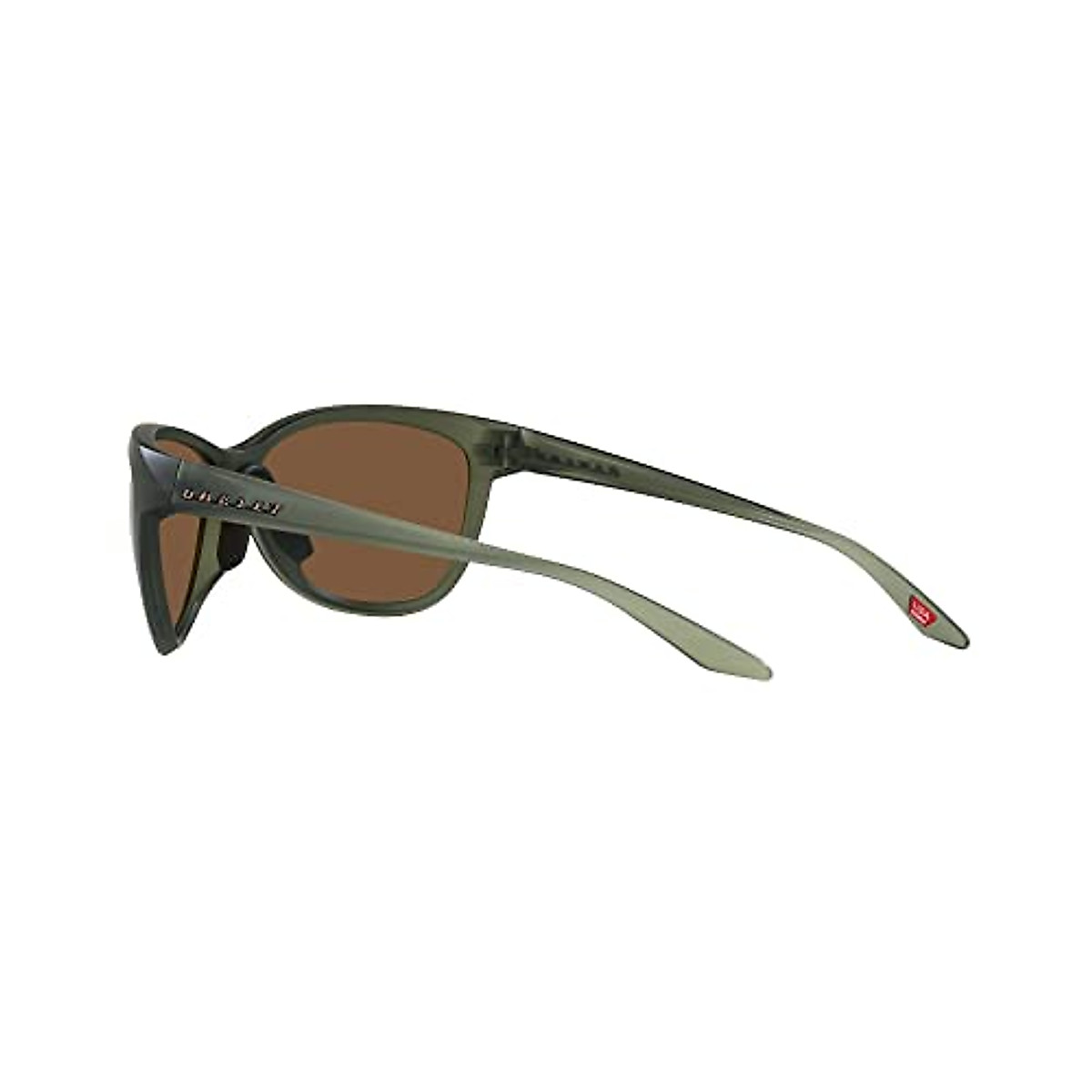 Oakley Women's OO9222 Pasque Aviator Sunglasses, Matte Olive Ink/Prizm Bronze, 60 mm