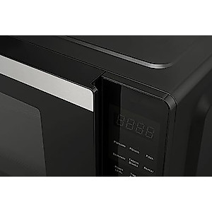 Countertop Microwave Oven, 0.9 cu. ft. Digital Microwave Oven with Turntable Push-Button Door, Child Safety Lock, Stainless Steel Microwave Oven,900 Watts