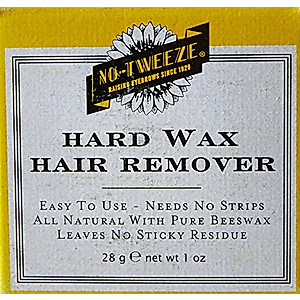 No-Tweeze Classic Hard Wax Hair Remover, 1 oz.
