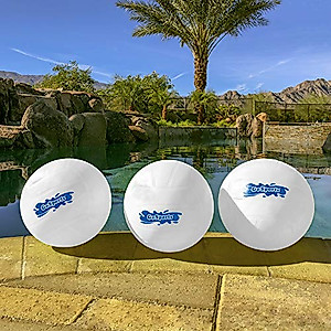 GoSports Water Volleyball 3 Pack, Great for Swimming Pools or Lawn Volleyball Games