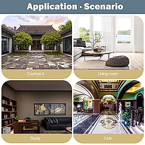 JIADIAONI Decorative Ceramic Garden Stool, Glazed Ceramic Drum Stool, Suitable for Living Room, Balcony, Garden, Etc.