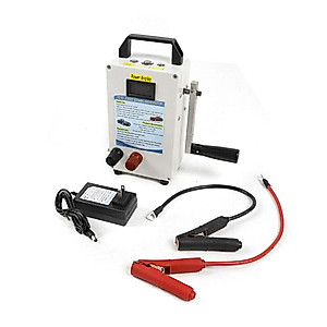 Hand Crank Generator w/Outlets USB Hand Powered Generator Portable for Emergency Electric Camping Outdoor Home Use Lightweight Manual Generator