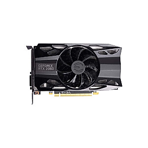 EVGA GeForce RTX 2060 SC, Overclocked, 2.75 Slot Extreme Cool, 70C Gaming, 06G-P4-2062-KR, 6GB GDDR6