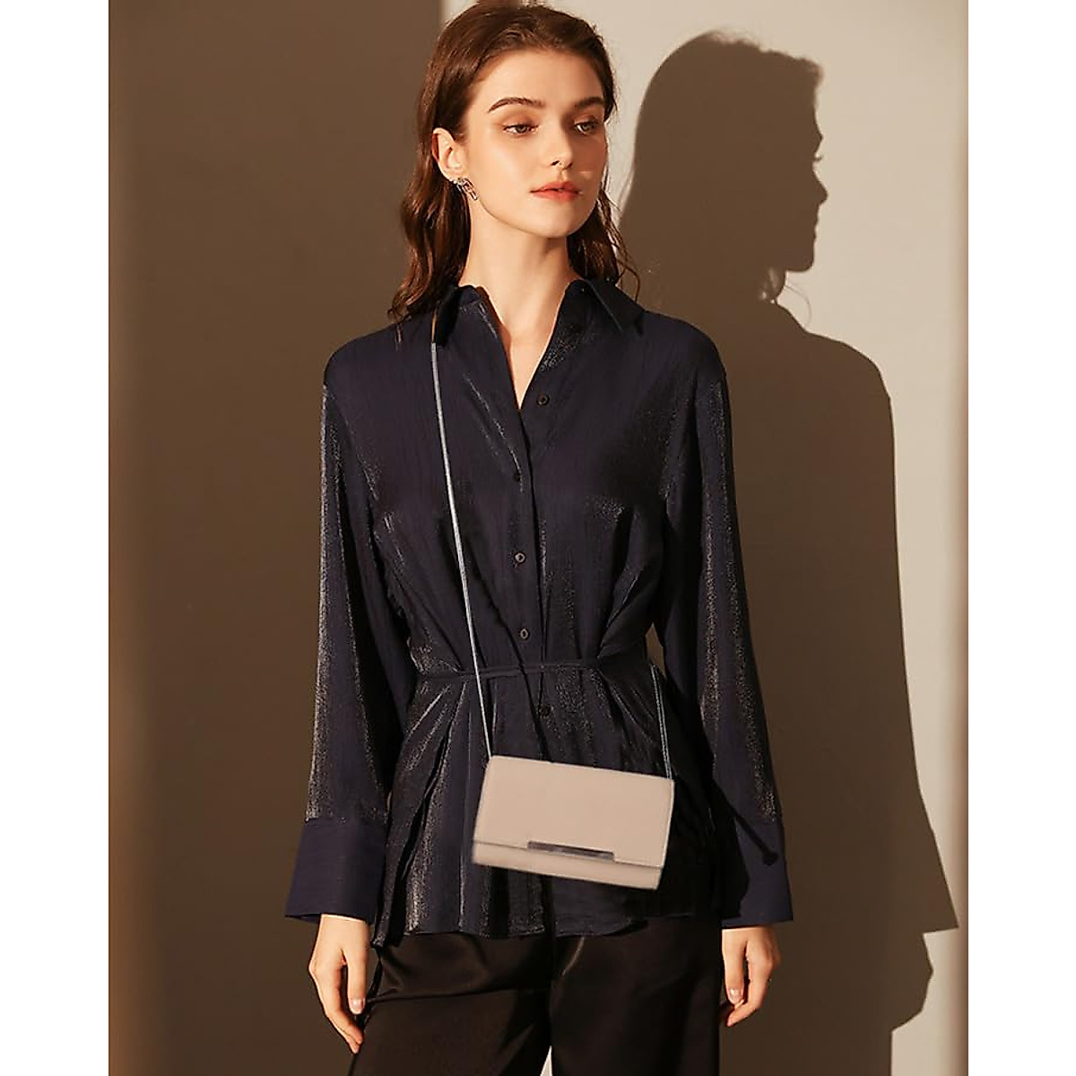 AFKOMST Summer Clutch Purses for Women 2024 Formal Crossbody Evening Bag and Wristlet Handbags with Chain Strap