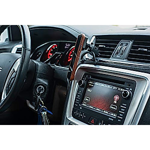 Dockem VentPro Magno Mount 3.0 Series: Magnetic Car Mount for Vents with Custom Metal Plates, Magnet Head, and Swivel Ball Socket