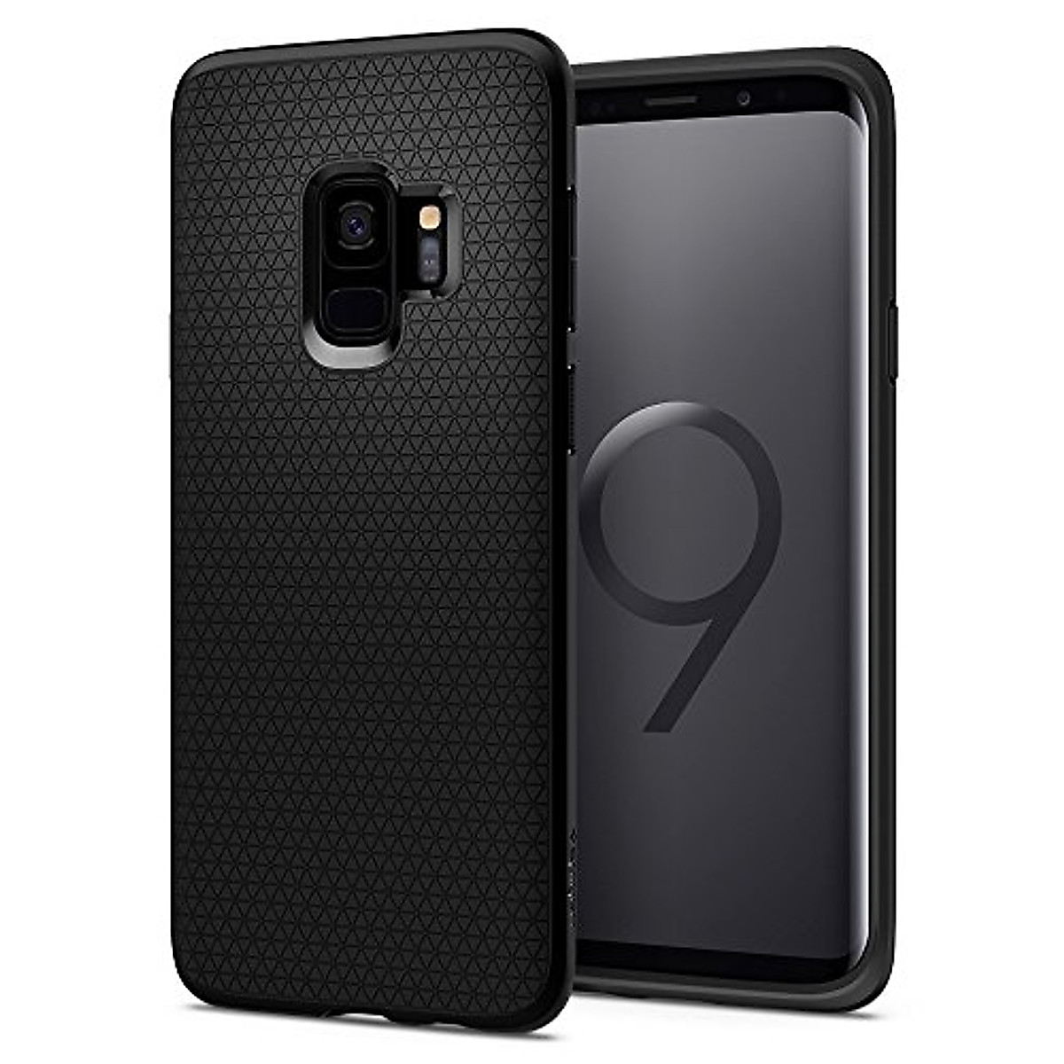 Spigen Liquid Air Armor Designed for Samsung Galaxy S9 Case (2018) - Matte Black