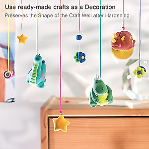 FlyFlag Air Dry Clay Kit - 50 Colors, Soft & Ultra Light, Modeling Clay for Kids with Accessories, Tools and Tutorials