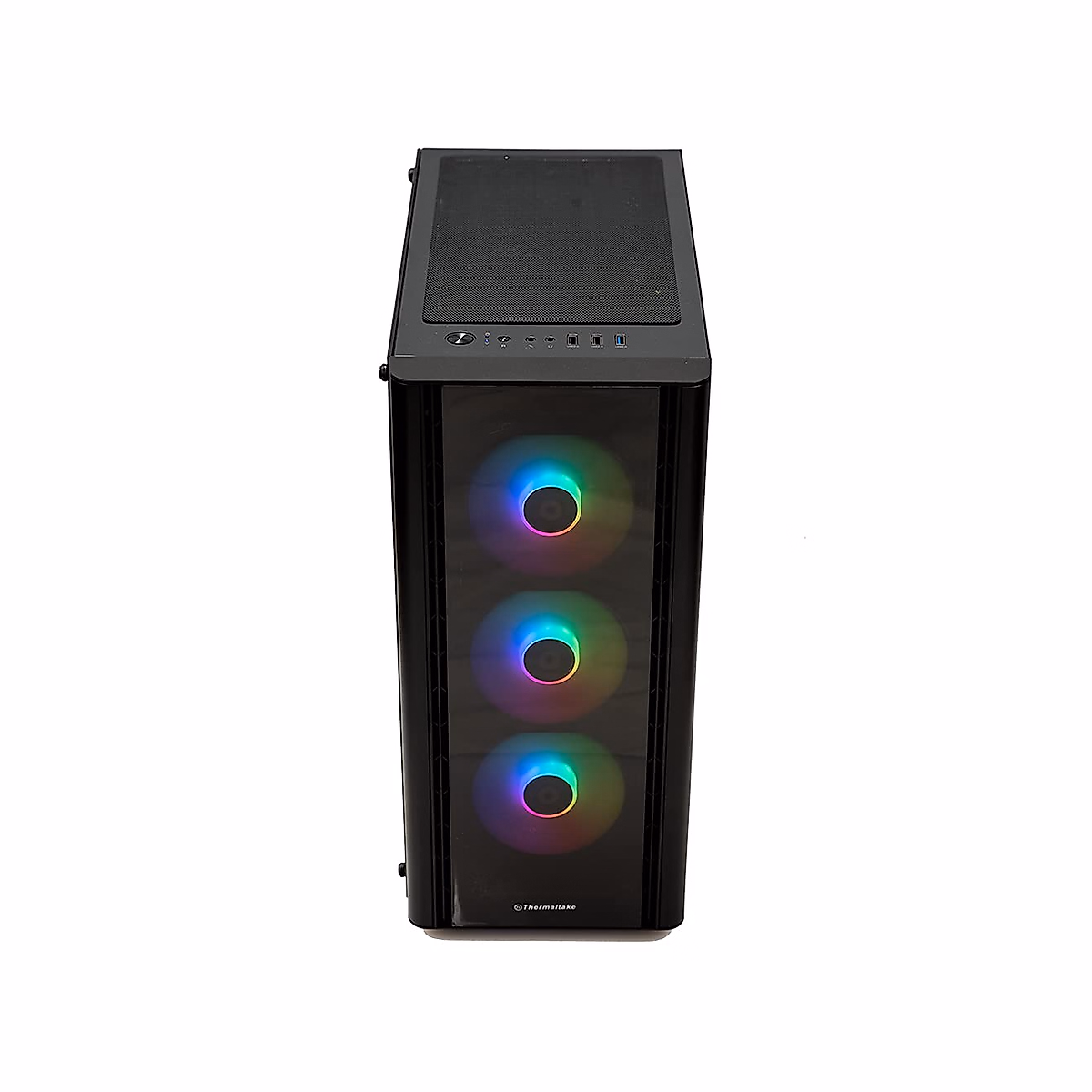 Velztorm Archux Gaming and Entertainment Desktop PC (AMD Ryzen 7 3700X 8-Core, 16GB RAM, 1TB PCIe SSD + 3TB HDD (3.5), RTX 3060, 4xUSB 3.1, 1xUSB 3.0, 2xHDMI, Win 10 Home), black