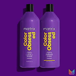 Matrix Color Obsessed Antioxidant Conditioner | Enhances Hair Color & Prevents Fading| For Color Treated Hair | Sulfate-Free | Cruelty Free | Packaging May Vary | 33.8 Fl. Oz. | Vegan