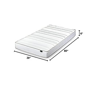 8 Inch Foam and Spring RV Mattress/Short Queen Size for RVs, Campers & Trailers/Mattress-in-a-Box