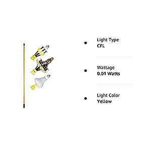 Bayco LBC-600SDL Light Bulb Changing Kit, 4-Piece, Yellow