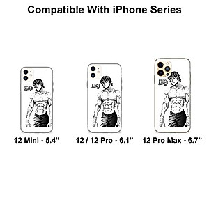 Phone Case Baki Hanma Compatible with iPhone 6 6s 7 8 X Xs Xr 11 12 Pro Max Mini Se 2020 Accessories Bumper Tested