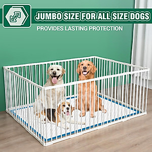 IMMCUTE Dog Pee Pads Extra Large, 36"x44", 30 Ct, Jumbo-Size Pee Pads for Dogs, Thicken Puppy Pads XL Pet Training Pads, Super Absorbent & Leak-Proof Pee Pads, Disposable Potty Pads for Dogs