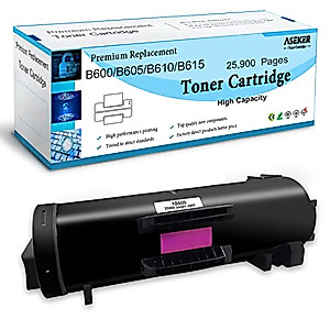 ASEKER Remanufactured B600 B605 B610 B615 Toner Cartridge 25900 Pages for Xerox VersaLink B600 B605 B610 B615 Laser Printers 106R03942 High Capacity Black
