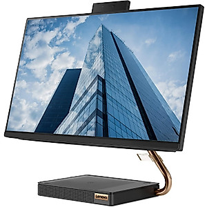 Lenovo Ideacentre A540 All-in-One, 23.8" FHD Desktop, AMD Ryzen 5 Pro 4650GE, 16GB RAM 1TB PCIe SSD, Webcam, Wi-Fi, Wireless Keyboard & Mouse, Windows 10 Pro, Black
