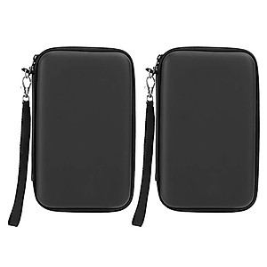 Shanrya Game Consoles Storage Bag Storage Bag Used to Store Convenient to Carry for 3DS LL Office Home 3DS(black)