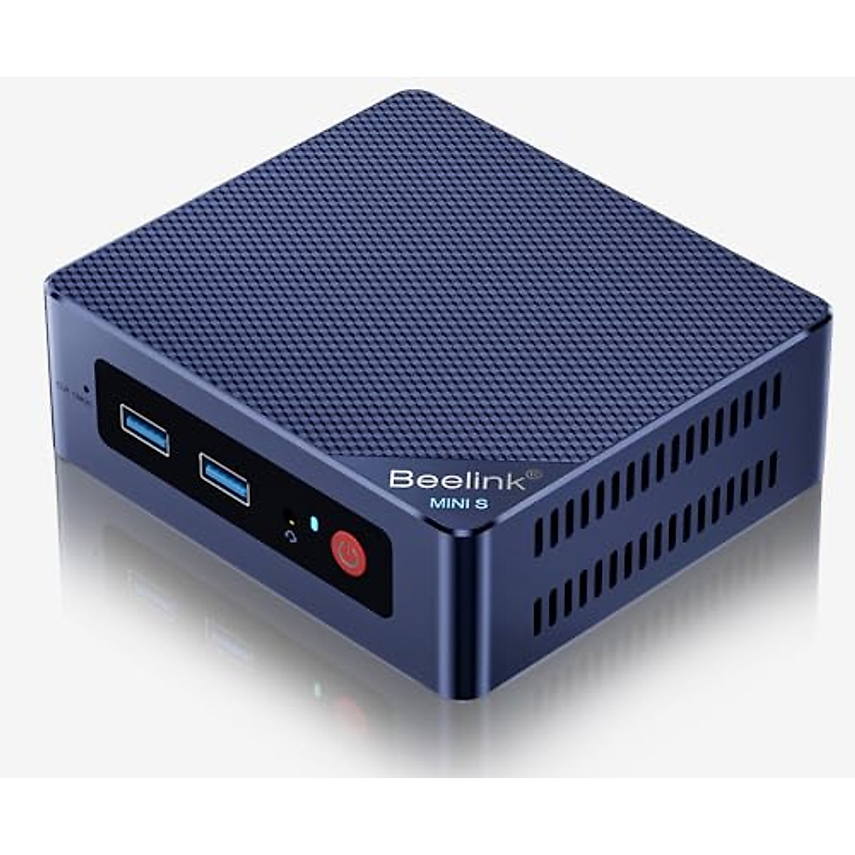 Beelink Mini PC, Mini S12 Pro Intel 12th N100(Up to 3.4GHz), 16GB DDR4 RAM 500GB PCIe SSD, Mini Desktop Computer Support 4K@60HZ Dual HDMI Display/WiFi6/BT5.2/USB3.2/1000M LAN/WOL