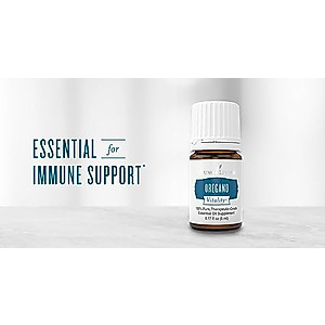 Vitality Oregano Essential Oil 5 ml by Young Living - Immune Support , Digestive-Cleansing , Antioxidants , Overall Wellness , Healthy Immune System , Cooking Essential , Fresh Herbal Note