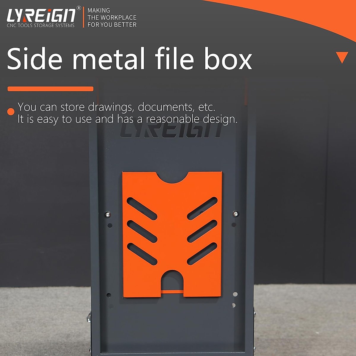 LYREIGN CNC Tool Holder cart, Multi-Purpose CNC Tool Holder Transfer car, CNC Rolling Carts for Ccapto Series Tool Holder, CNC Service Cart for Storehouse Factory