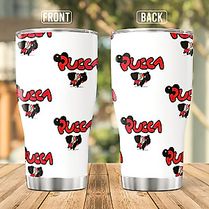 KINGGGGG Tumbler 30 Oz Pucca Stainless And Steel Garu Insulated Funny Coffee Love with Lid and Straw