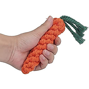 HAICHEN TEC 6 Pack Ferret Rope Chew Toys Durable Knotted Rope Tug Perfect for Teething Mammals, Cotton Rope Toys Interactive Dog Rope Toy Set Machine-Washable (6 Pack)