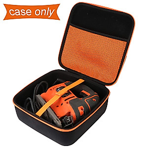 Aenllosi Hard Carrying Case Compatible with BLACK+DECKER Jig Saw 5.0-Amp BDEJS600C