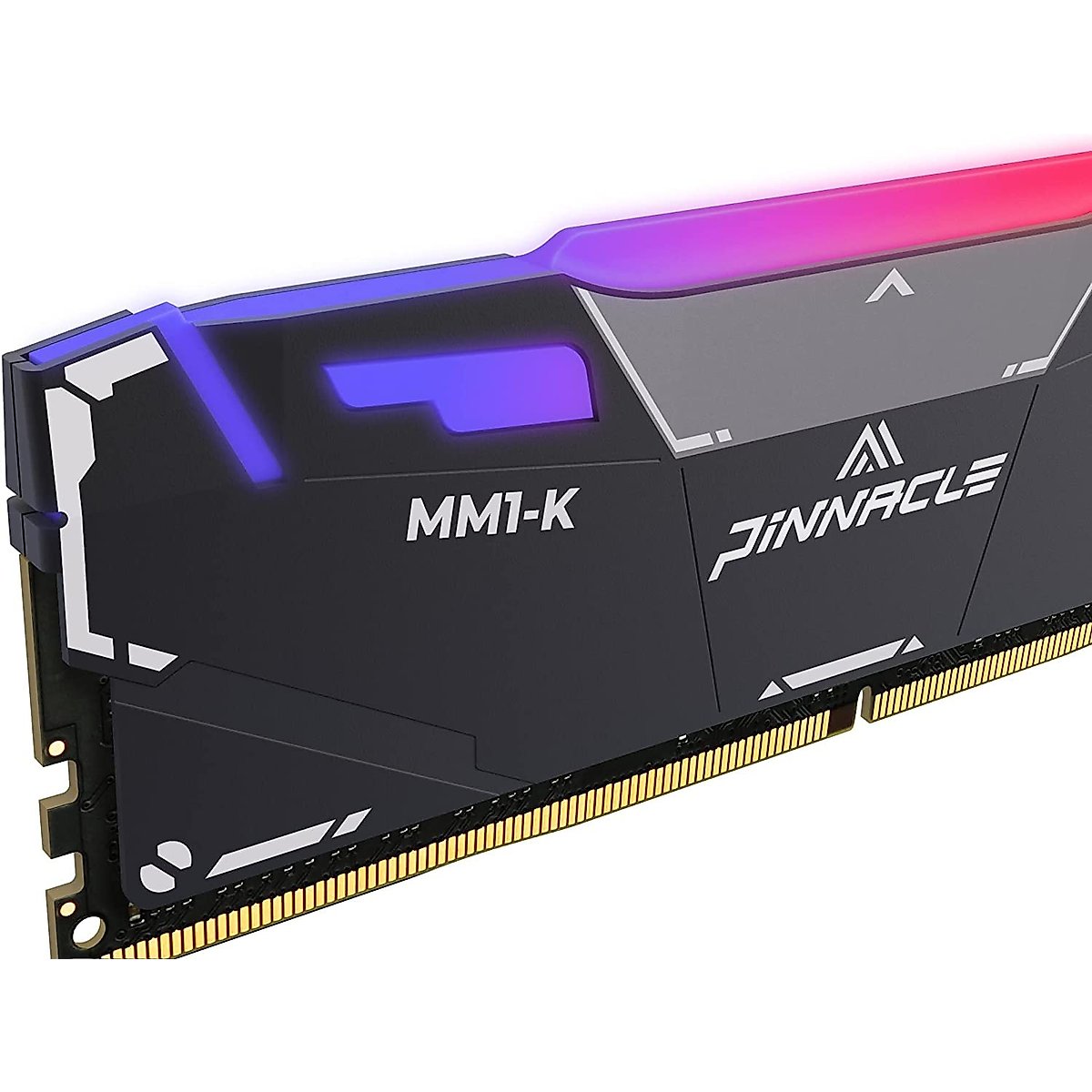 Timetec Pinnacle Konduit RGB DDR4 3600MHz PC4-28800 CL18-22-22-42 XMP2.0 Overclocking 1.35V Compatible for AMD and Intel Desktop Gaming PC Memory Module RAM (RGB Black, 64GB KIT(4x16GB))