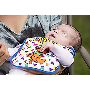 Grateful Dead, Pink Floyd and The Beatles Extra Soft Bibs 6 Piece Multi Pack