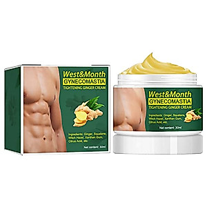Gynecomastia Tightening Ginger Cream 30ML - Breast Firming Cream Down Cellulite For A Better Physique Make Them Firmer