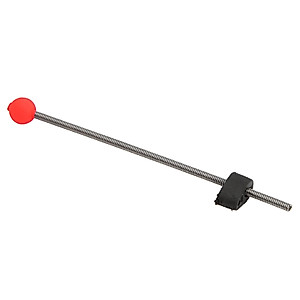 Naroote Red Ball Spring Rod Tip, High Strength Fishing Rod Spring Ball Tip 5PCS Wear Resistant for River Fishing(S)