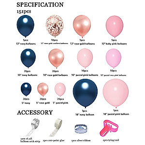 Donut Birthday Party Decorations for Girls, Donut Balloons Arch Kit Grow Up Party Supplies Kids Two Sweet Birthday Banner Cutouts Sprinkle Pastel Balloon Cupcake Topper Baby Shower Decorations