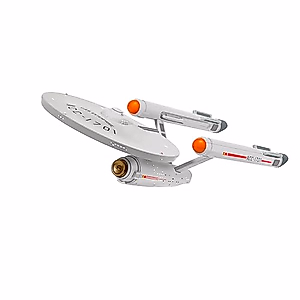 Corgi Diecast Spaceships - CC96610 Star Trek - USS Enterprise NCC-1701 (The Original Series) - Spaceship Toy Model, Collectible Space Toys for Adults & Kids, Rocket Ship Sci Fi Gifts