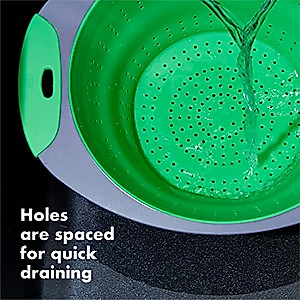 OXO Good Grips Silicone Collapsible Colander, 3.5 Quart