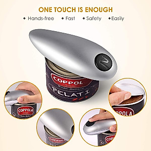 YASUOO Electric Can Opener,Restaurant Can Opener,Full - Automatic Hands Free Can Opener,Chef's Best Choice