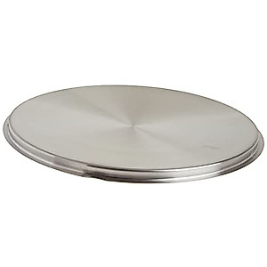 Update International Stainless Steel Stock Pot Cover, 24-Quart, Silver