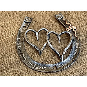 6th anniversary gift, iron anniversary, iron anniversary gift, iron gift, 6th anniversary gift for her,iron horseshoe,iron hearts,iron gifts