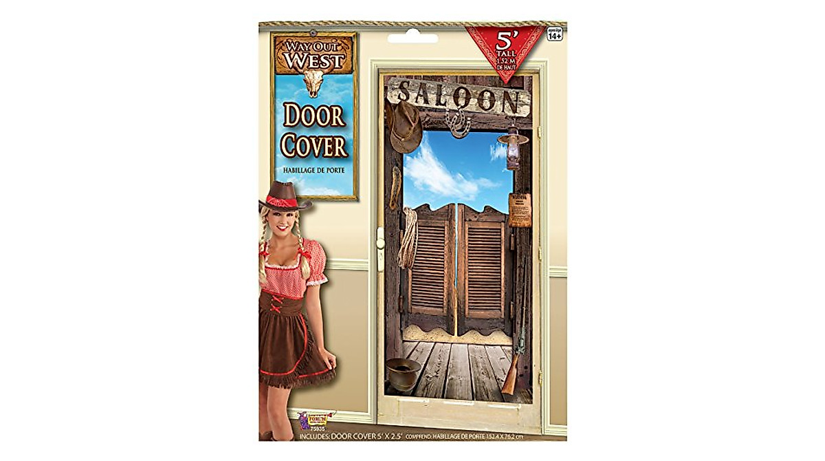 Forum Novelties Wild West Door Cover for Parties