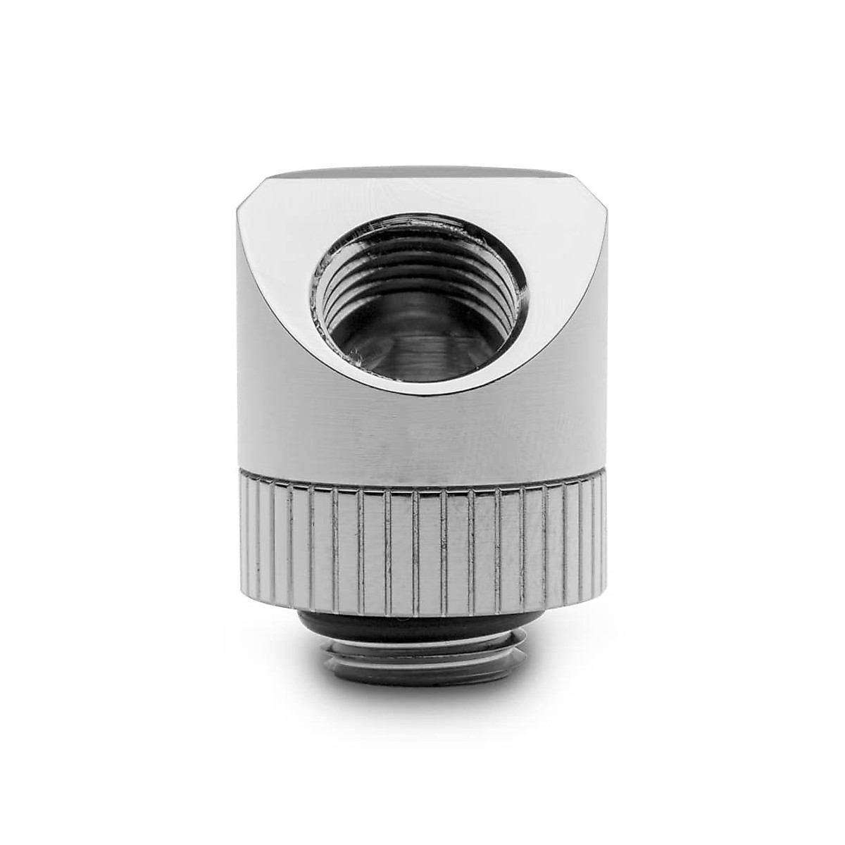 EKWB EK-Torque 45 Degree Angled Rotary Fitting, Nickel