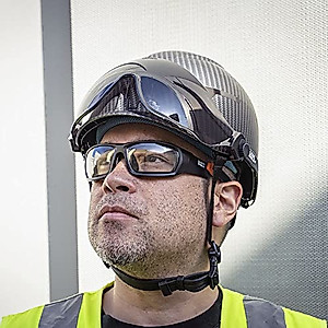 Klein Tools 60470 Safety Glasses, ANSI Z87.1+ Pro Full Frame Gasket Safety Glasses, Clear Lenses, UV Protection, Anti-Fog, Scratch Resistant