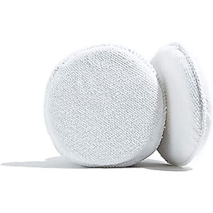 Furniture Clinic Leather Applicator Sponges | 2 Microfiber Cloth Applicator Pads for Cleaning Leather, Applying Wax, Balms, Oils & More