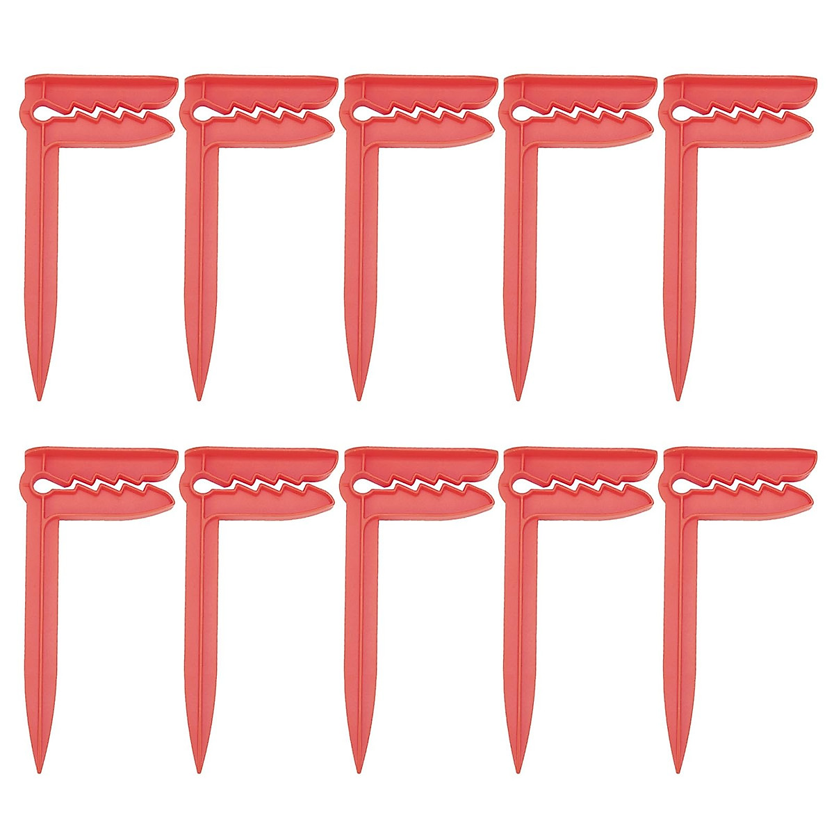 Yoetaun 10Pcs Beach Towel Clip Plastics Camping Mat Clip Outdoor Clothes Peg Plastics Picnics Pad Clamps Clothes Tent Clip